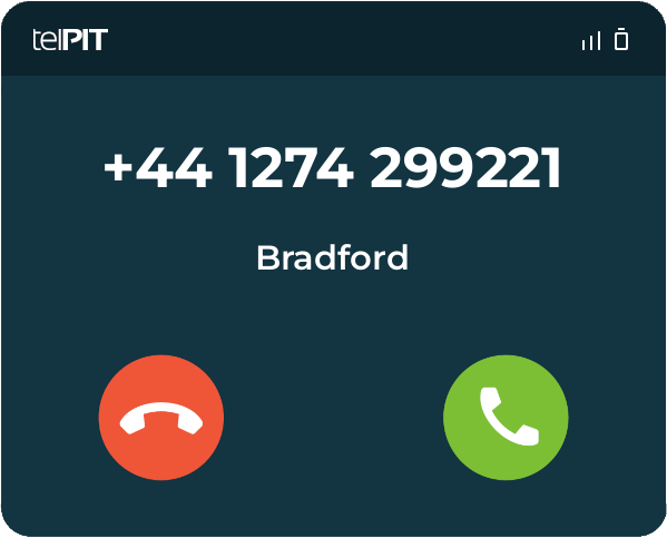 Who is 01274299221 / 01274 299221 from Bradford - telPIT